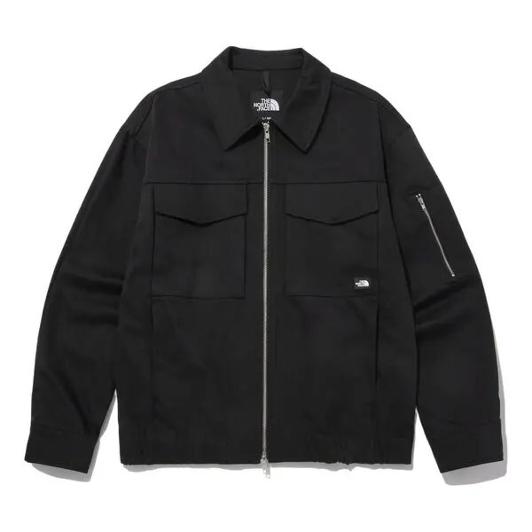 The North Face All-round Collar Bomber Jacket - Black