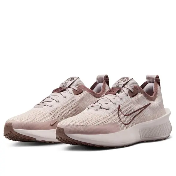 Nike Interact Run Sneakers - Tan/multi-color