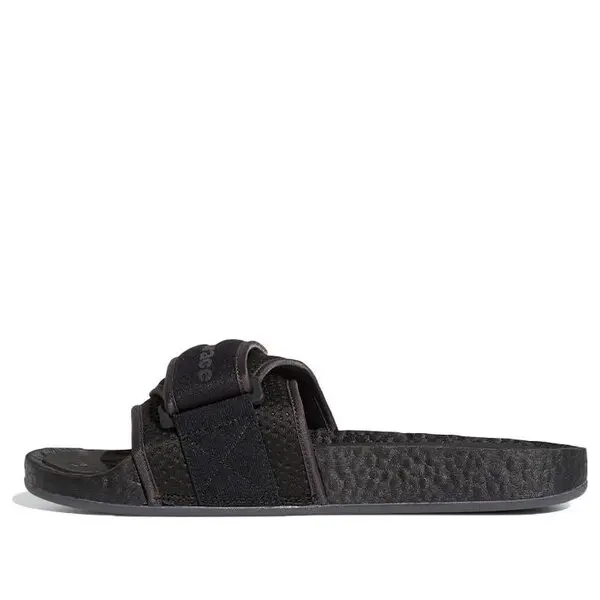 Adidas Pharrell X Chancletas Hu Slide - Black