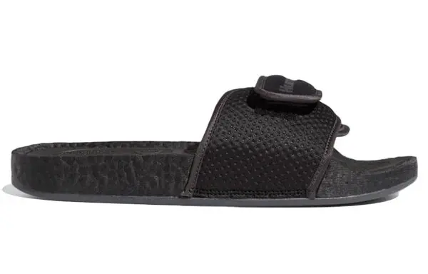 Adidas Pharrell X Chancletas Hu Slide - Black