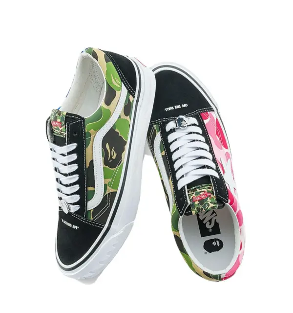 VANS X Bape Abc Lx Old Skool Sneakers - Multi-color