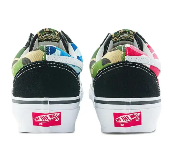 VANS X Bape Abc Lx Old Skool Sneakers - Multi-color