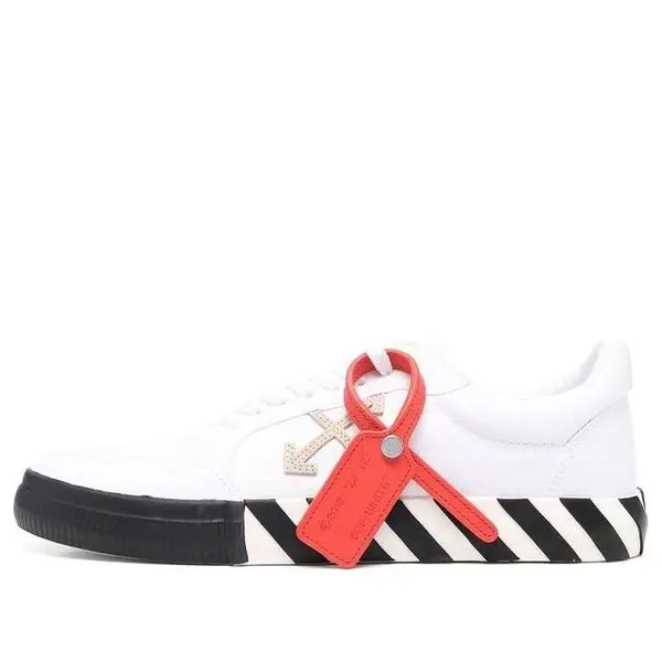 Off-White Vulc Sneaker - White/black/red