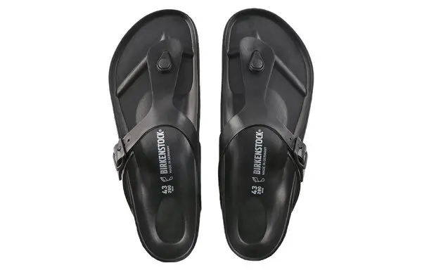 BIRKENSTOCK Gizeh Essentials Eva Sandals - Black
