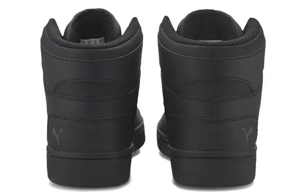 PUMA Rebound Layup Retro High Top Sneakers - Black