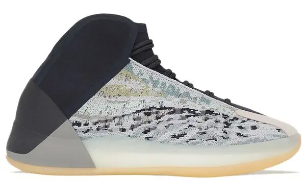 Adidas Yeezy Quantum "sea " High Top Sneakers - Teal