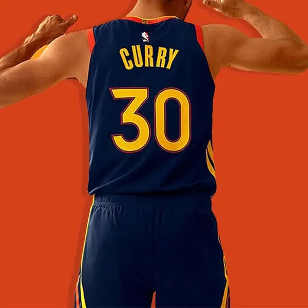 Nike Nba Stephen Curry Golden State Warriors Jersey City Edition