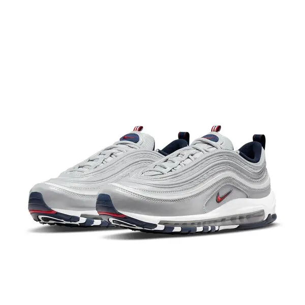 Nike Max 97 Og Sp 'puerto Rico' Sneakers - Grey/red