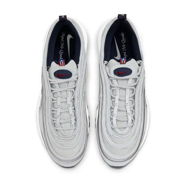 Nike Max 97 Og Sp 'puerto Rico' Sneakers - Grey/red