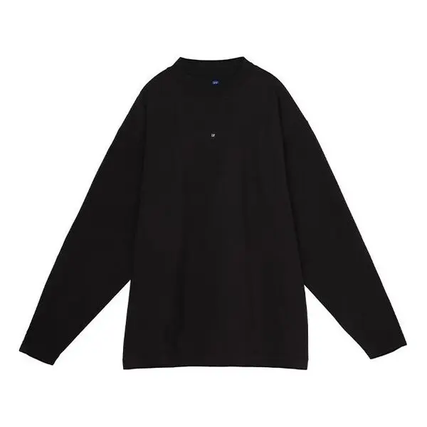 Yeezy Logo Longsleeve T-shirt - Black