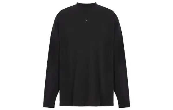 Yeezy Logo Longsleeve T-shirt - Black