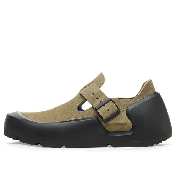 BIRKENSTOCK Reykjavik Sandals - Tan/black/blue