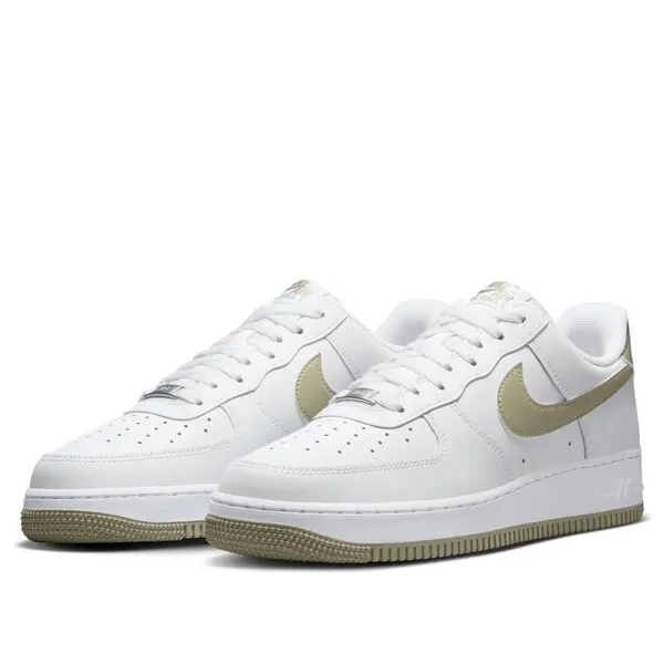 Nike Force 1 Low Sneakers - White/neutral Olive