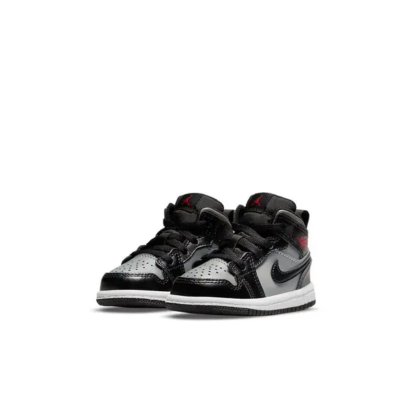 JORDAN 1 Mid Toddler Td 'shadow - Black/grey