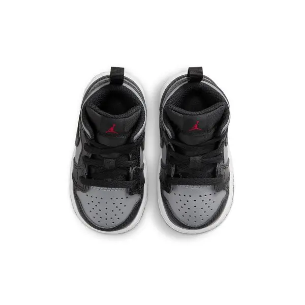 JORDAN 1 Mid Toddler Td 'shadow - Black/grey