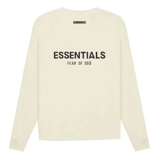 Fear Of God Ss21 Long-sleeve T-shirt - Cream
