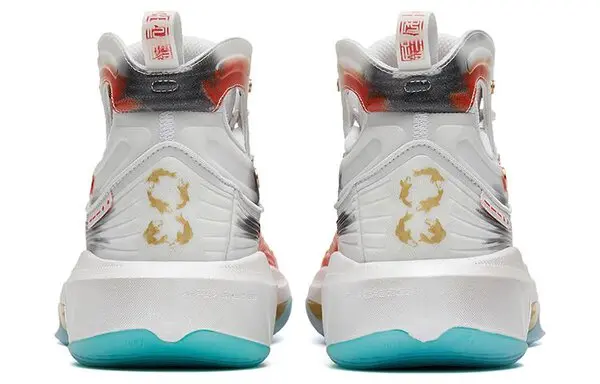 ANTA Klay Thompson 'koi' Sneakers - White/red/multi-color