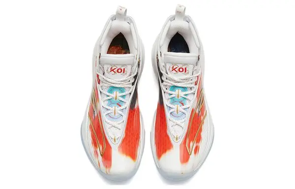 ANTA Klay Thompson 'koi' Sneakers - White/red/multi-color