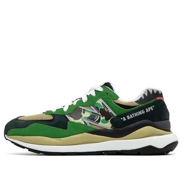 NEW BALANCE X A Bathing Ape 57/40 Sneakers - Green