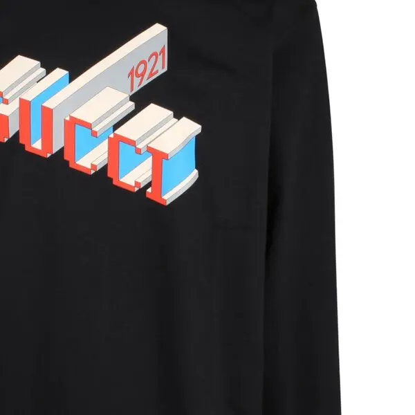 Gucci Cotton Jersey Long Sleeve T-shirt