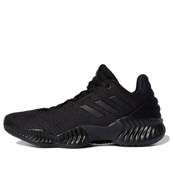 Adidas Pro Bounce 2018 Low Top Sneakers - Black