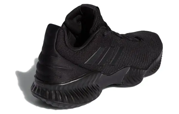 Adidas Pro Bounce 2018 Low Top Sneakers - Black