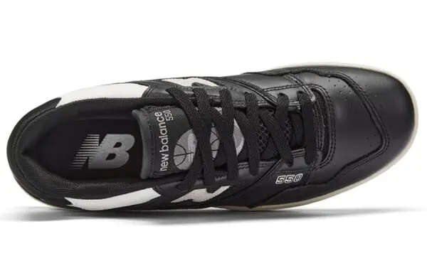 NEW BALANCE 550 Low Top Sneakers - Black/cream