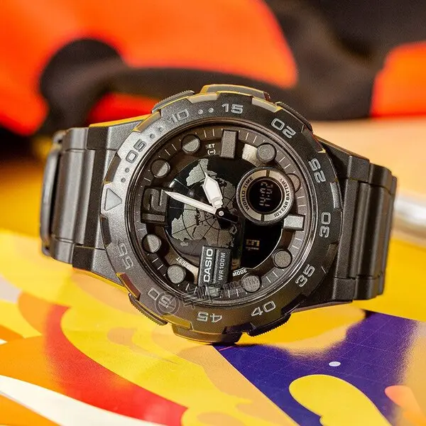 Casio Analog Sports Watch With Waterproofing