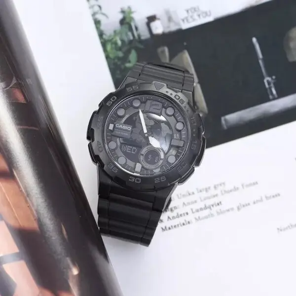 Casio Analog Sports Watch With Waterproofing