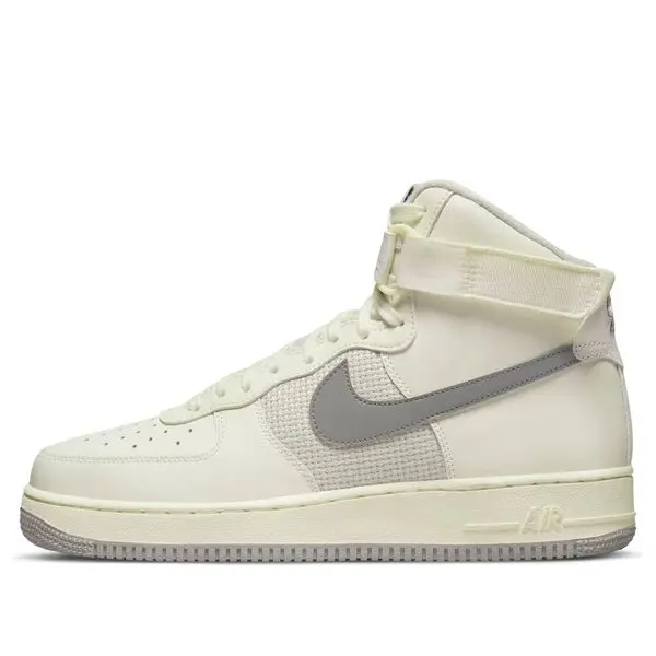 Nike Force 1 High '07 Lv8 Sneakers - Cream/grey
