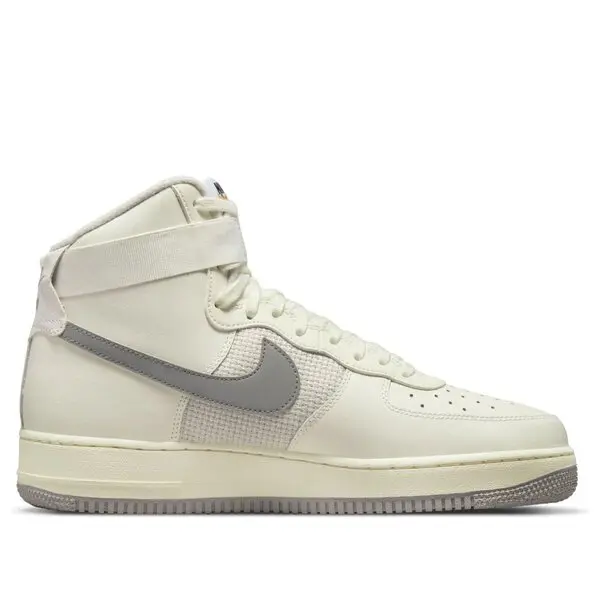 Nike Force 1 High '07 Lv8 Sneakers - Cream/grey