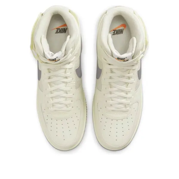 Nike Force 1 High '07 Lv8 Sneakers - Cream/grey