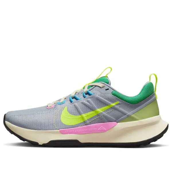 Nike Juniper Trail 2 Next Nature 'wolf Grey Volt - Gray/green