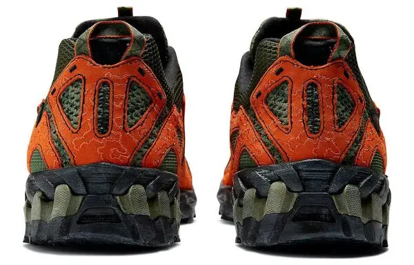 NEW BALANCE X Joe Freshgoods 610 "lil' Swamps" Sneakers - Orange/green