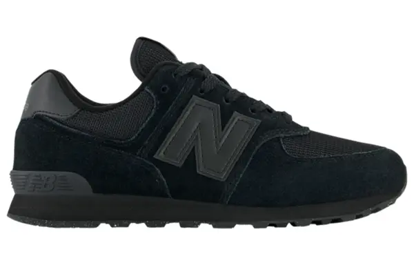 NEW BALANCE 574 "triple " Athletic Sneakers - Black