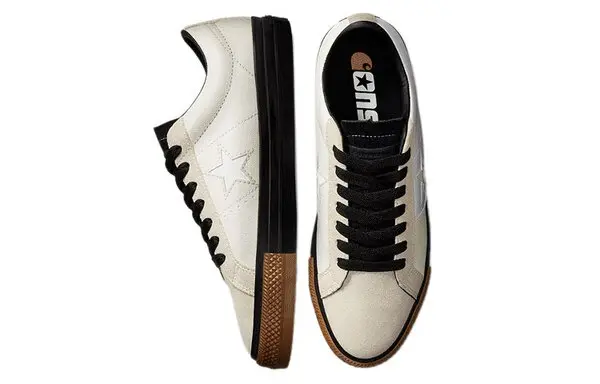CONVERSE Carhartt Wip X One Star Pro Cons Low "white Black