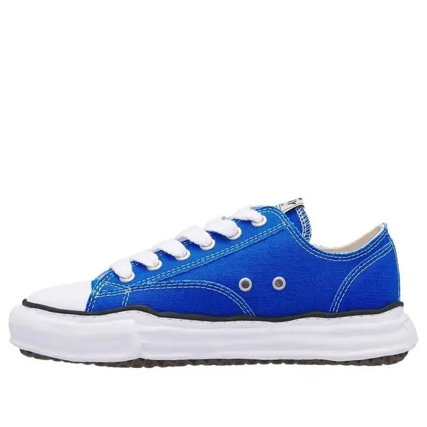 Mihara Yasuhiro Peterson Og Sole Canvas Low Top Sneakers - Cl Blue