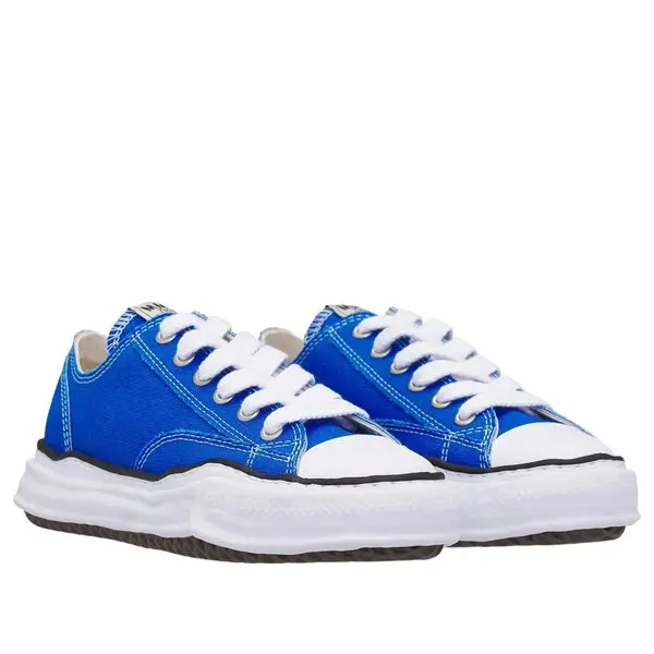 Mihara Yasuhiro Peterson Og Sole Canvas Low Top Sneakers - Cl Blue