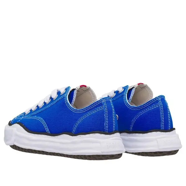 Mihara Yasuhiro Peterson Og Sole Canvas Low Top Sneakers - Cl Blue