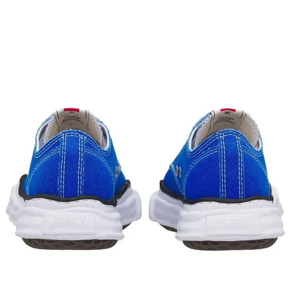 Mihara Yasuhiro Peterson Og Sole Canvas Low Top Sneakers - Cl Blue