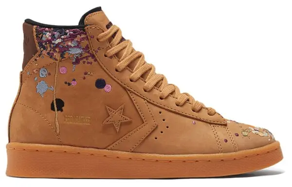 CONVERSE Bandulu X Pro Leather High 'paint Splatter Flux
