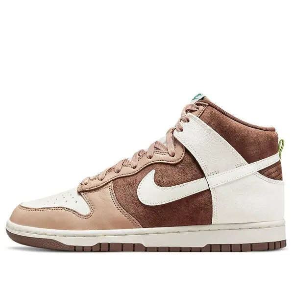 Nike Dunk High 'light Chocolate - Sail/khaki/light Chocolate