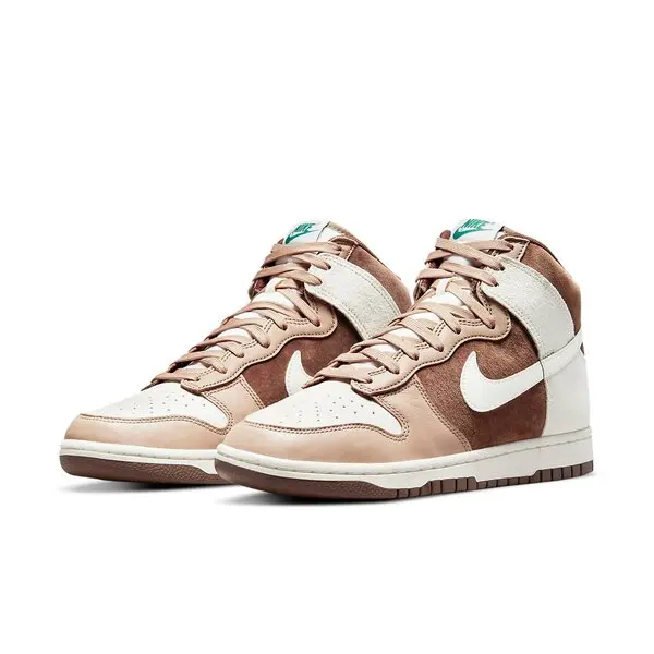 Nike Dunk High 'light Chocolate - Sail/khaki/light Chocolate