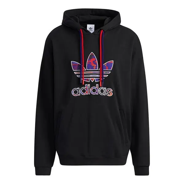 Adidas Originals Cny 2 Logo Subject Printing Drawstring Sports - Black