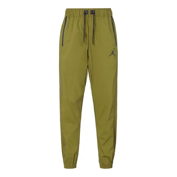 JORDAN Jumpman Casual Woven Sports Pants - Green