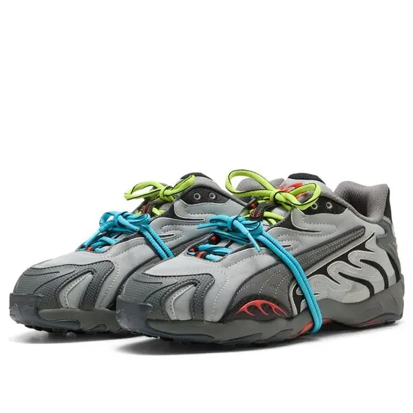 PUMA X A$ap Rocky Inhale Sneakers - Silver/black/red