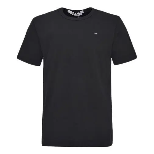 Play Comme Des Garcon Little Heart T-shirt - Black