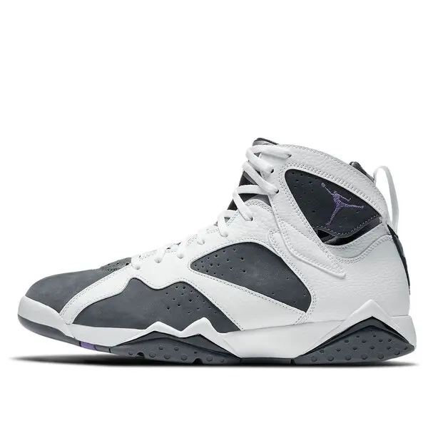 JORDAN Retro "flint" Sneakers - White/flint Grey/black