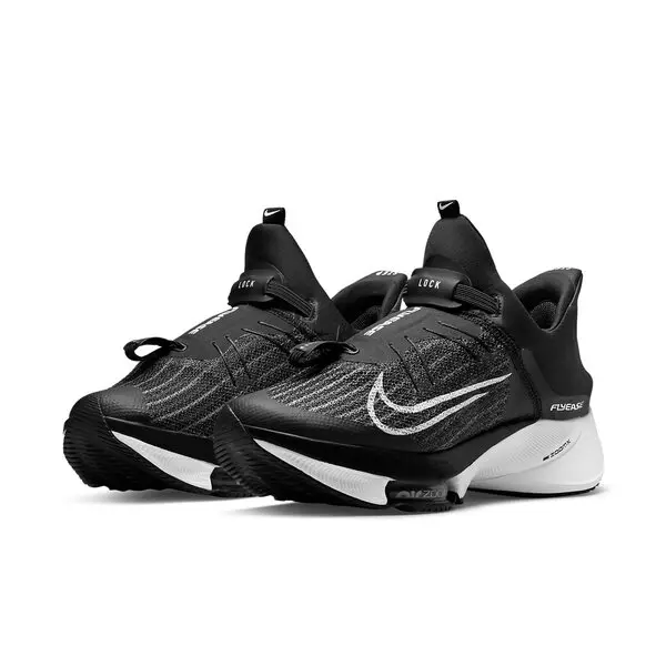 Nike Zoom Tempo Next% Flyease Sneakers - Black/white