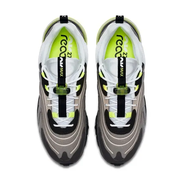 Nike Max 270 React Eng "neon 95" Sneakers - Grey